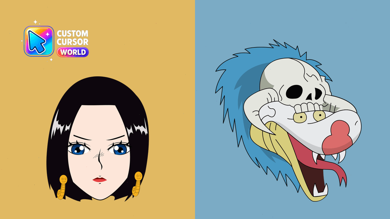 Boa Hancock Custom Cursor for Chrome & Edge - Cursor Pack