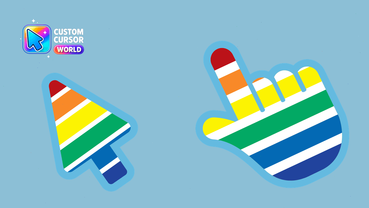 Rainbow Cursor Pack - Cursor Pack
